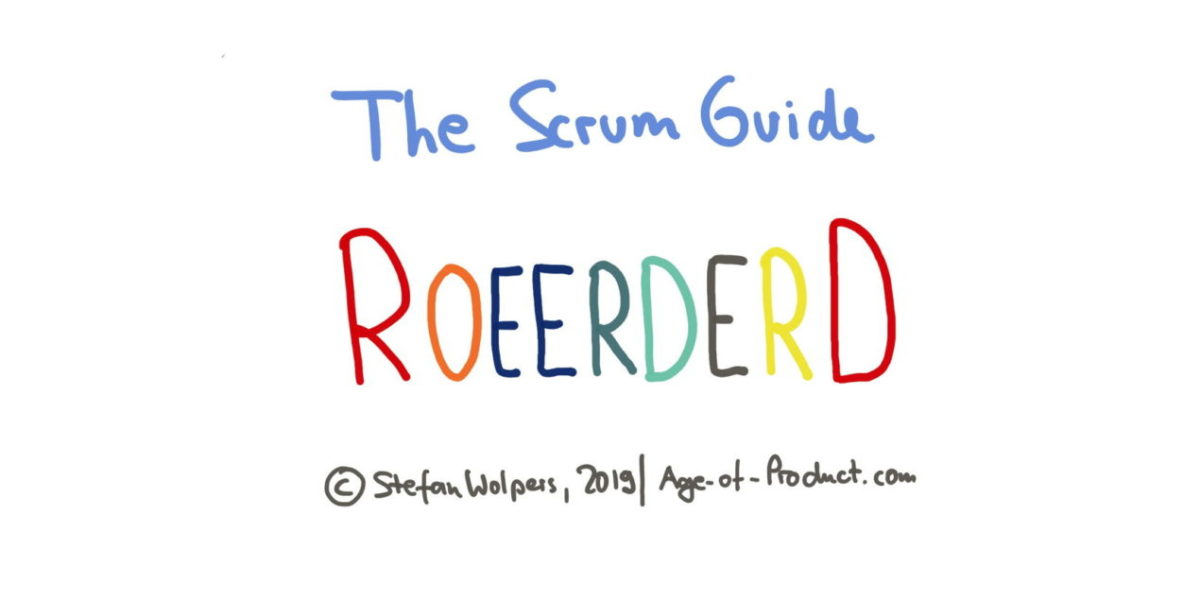 Scrum Guide Reordered — A Handy Guide to Patterns and Concepts