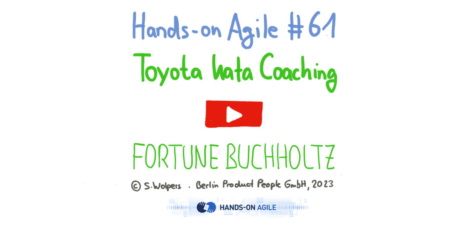 Toyota Kata Coaching: Fortune Buchholtz at the 61. Hands-on Agile